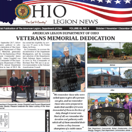 Ohio Legion News – The American Legion Department of Ohio